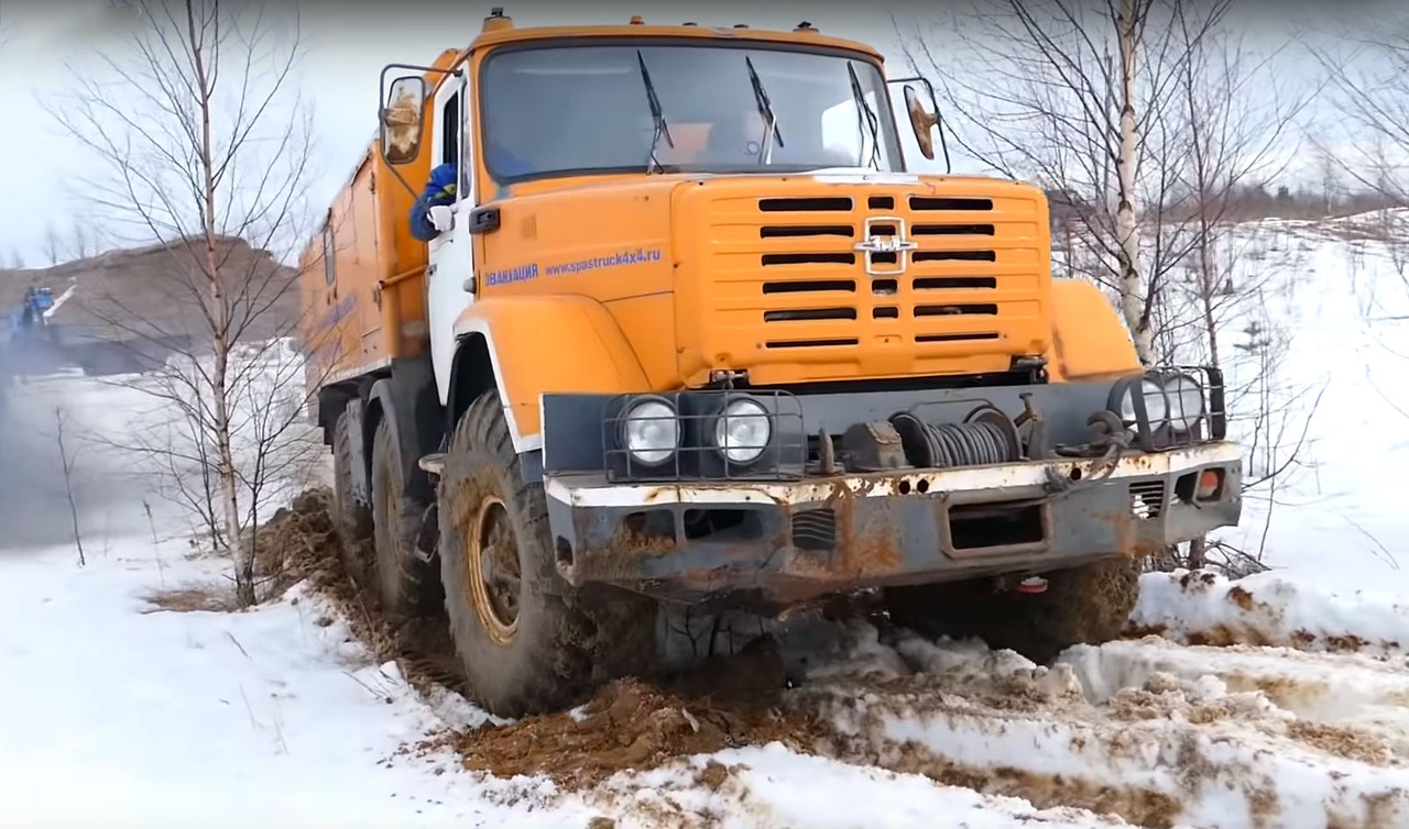 Внедорожные испытания ЗИЛ-4972 показали его невероятные возможности ...
